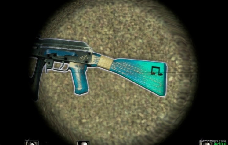 Vinyl Scratch AK-47 (Left 4 Dead 2) - GameMaps
