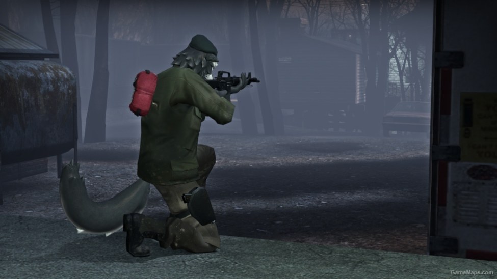 Wolf/Furry Bill (Bill) (Left 4 Dead 2) - GameMaps