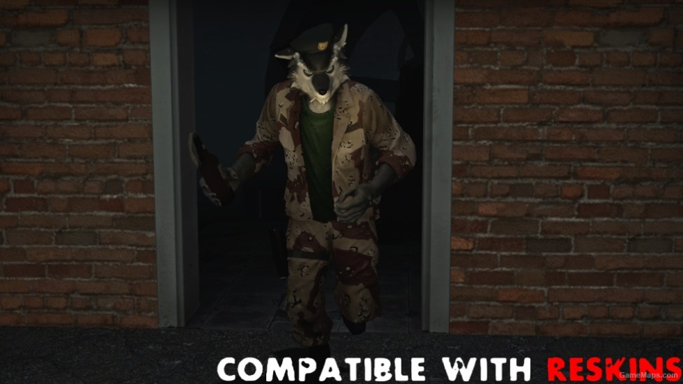 Wolf/Furry Bill (Bill) (Left 4 Dead 2) - GameMaps
