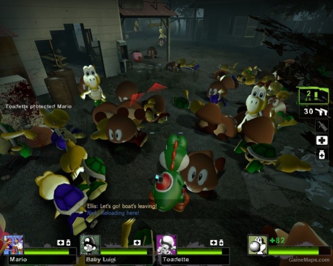 Yoshi Survivor (Coach) (Left 4 Dead 2) - GameMaps
