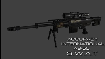 Accuracy International As50 Sniper Rifle