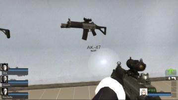 CSS Hidden SIG SG552 Improved - HQ Model v17 (AKM) (request) (Mod) for Left 4 Dead 2 - GameMaps.com
