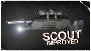CSS Hidden Steyr Scout Improved HQ Model v13 (Mod) for Left 4 Dead 2 - GameMaps.com