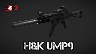 H&K UMP9 with EOTech (Suppressed SMG) v2 (Mod) for Left 4 Dead 2 - GameMaps.com