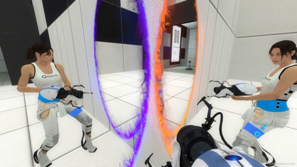 Portal 2 - Suit V3 and Portals Hd (Portal 2) - GameMaps
