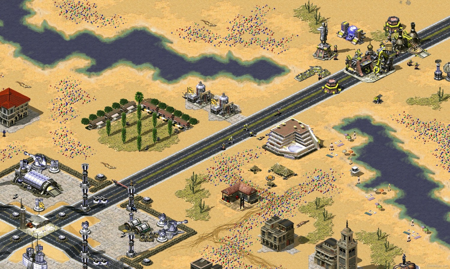 Free Custom Maps - C&C Red Alert 2 : Yuri's Revenge - GameMaps