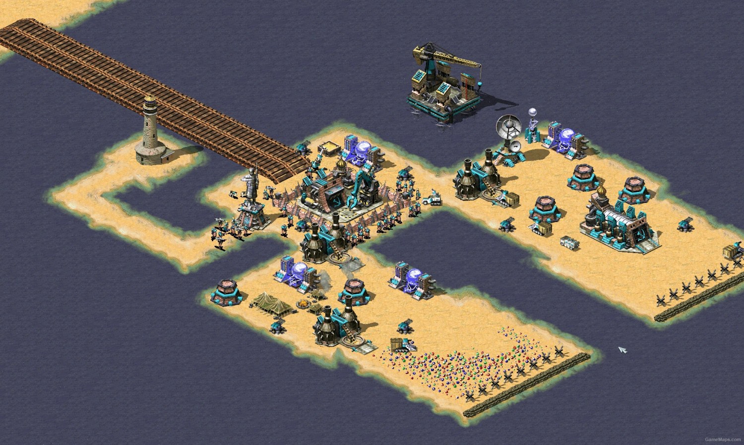 Free Custom Maps - C&C Red Alert 2 : Yuri's Revenge - GameMaps