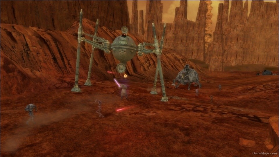 (Saga Battles) Geonosis: Catacombs (Star Wars : Battlefront) - GameMaps