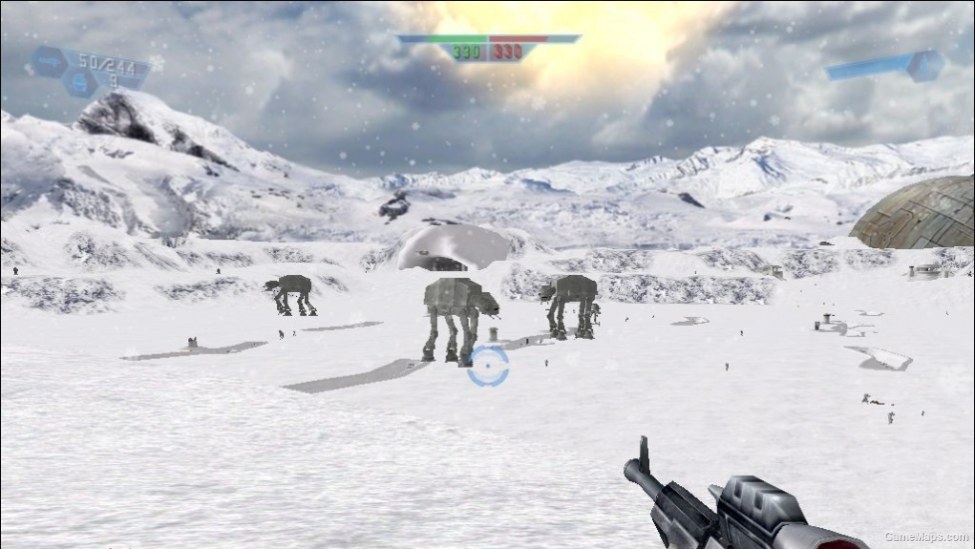 Big Hoth Map (Star Wars: Battlefront) - GameMaps