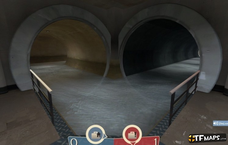 ctf_2fort_snowy (Team Fortress 2) - GameMaps