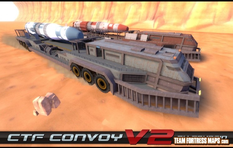 ctf_convoy (Team Fortress 2) - GameMaps