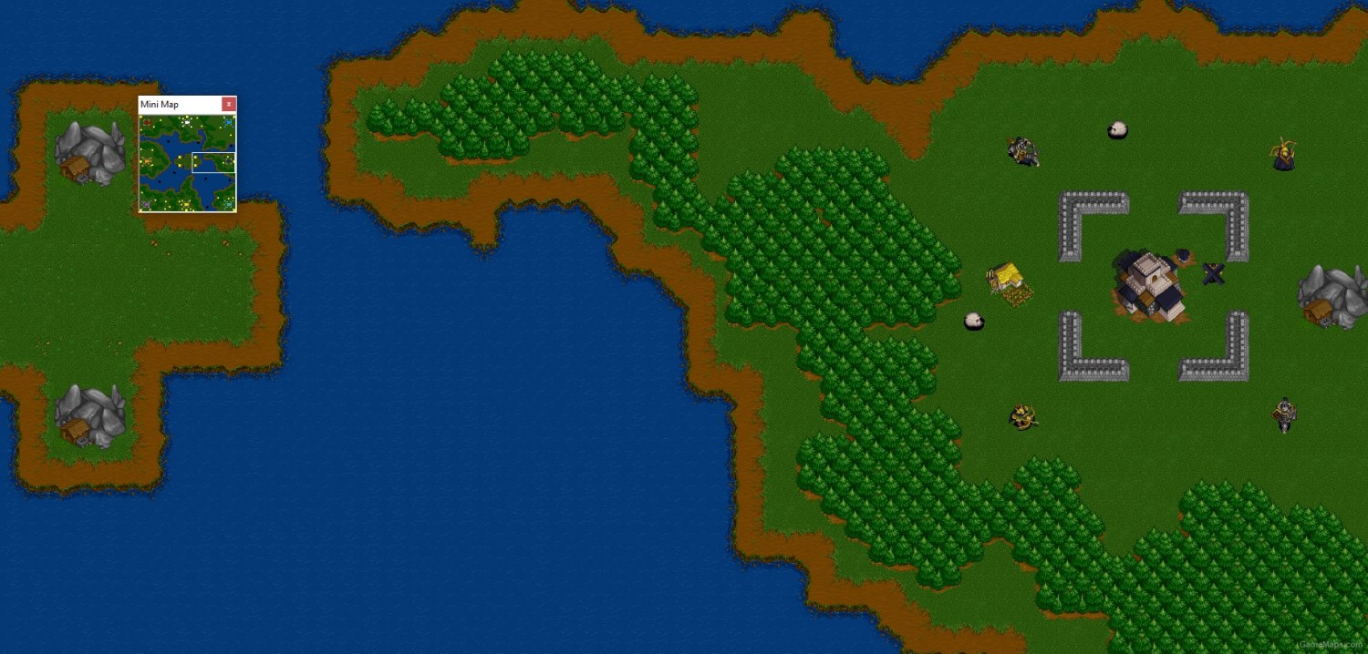 Free Custom Maps - Warcraft II - GameMaps